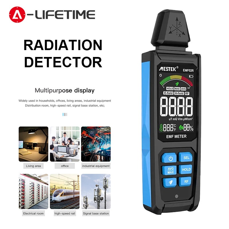 EMF02R Electromagnetic Field Radiation Detector Three-axis High ...