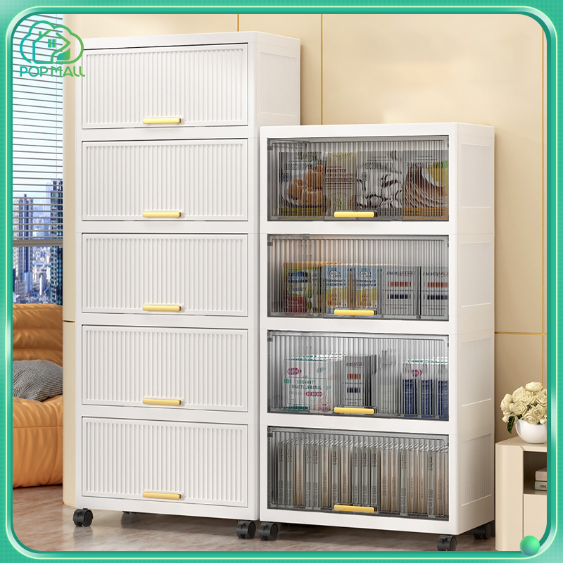 POP Foldable Storage Cabinet Locker Chest Multifunctional Locker ...