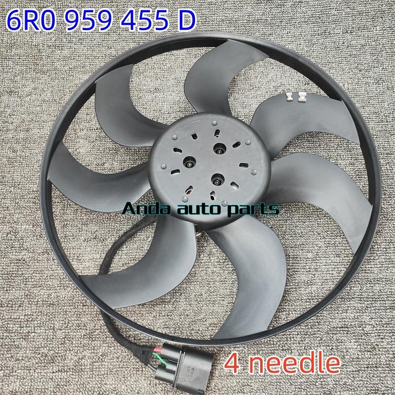 Polo Fan Radiator Fan 4 Pin 6R0959455D VENTO Fan Volkswagen Cooling Fan ...