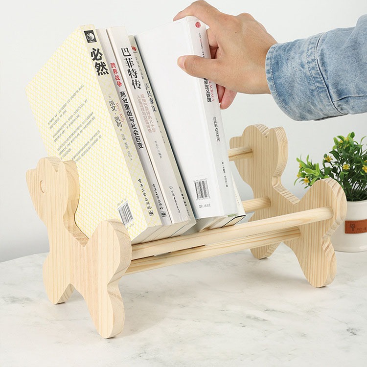 wood book rak children Bookends For Shelves Book Support Stand ...