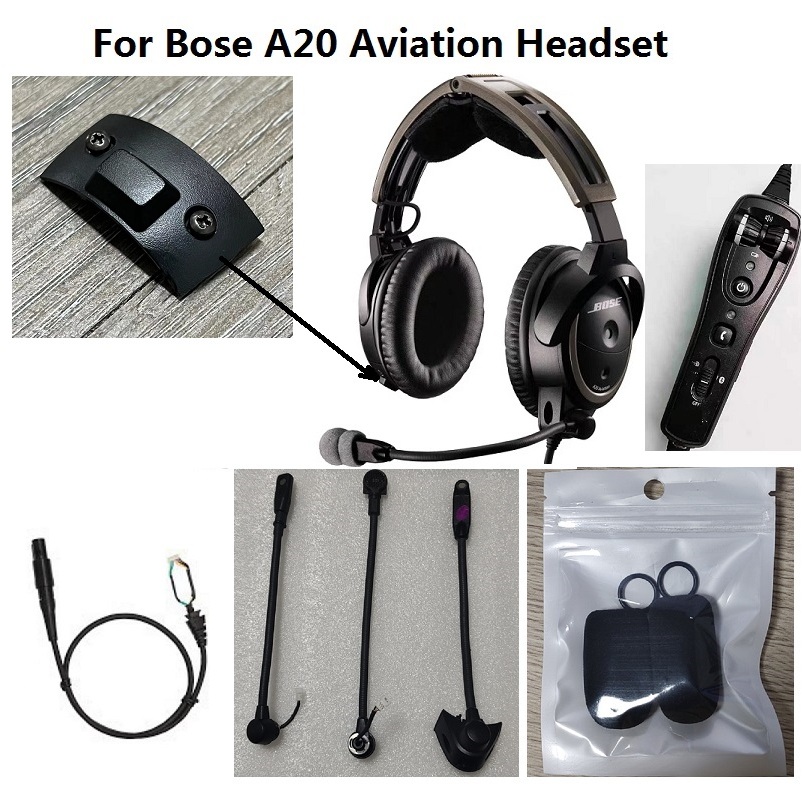 Original Spare Parts for Bose A20 Aviation Headset Replacement 6 pins ...