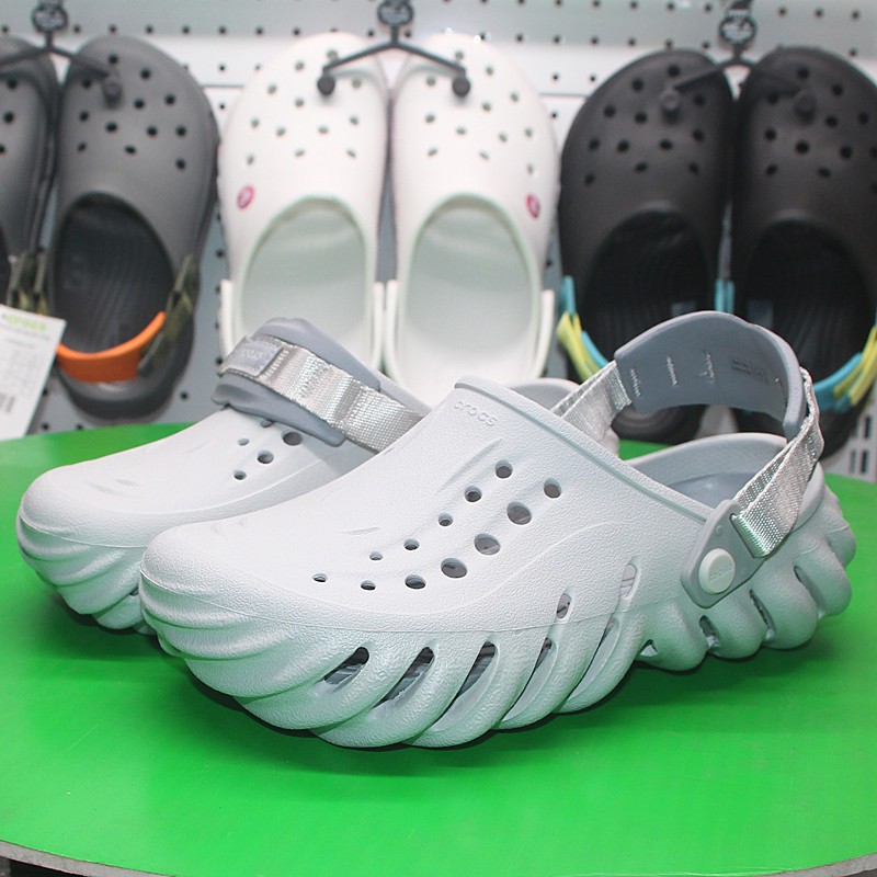 original 100% crocs men shoes big size women sandals 207937 | Shopee ...