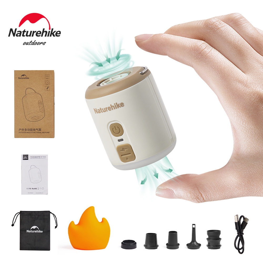 Naturehike Inflatable Air Pump Multifunctional Electric Mini Inflator ...