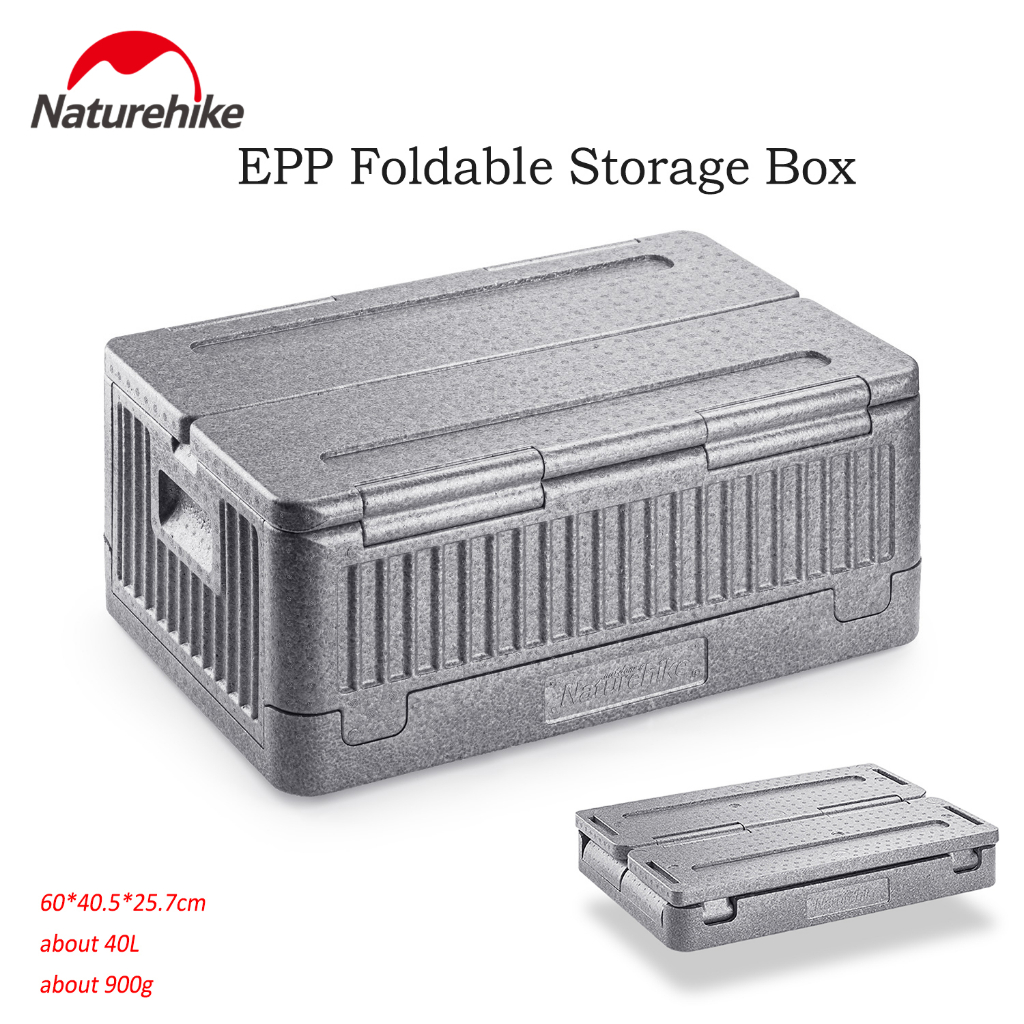 Naturehike Outdoor Camping 40L EPP Stroage Box Environmental Foldable Lightweight only 900g Heat ...