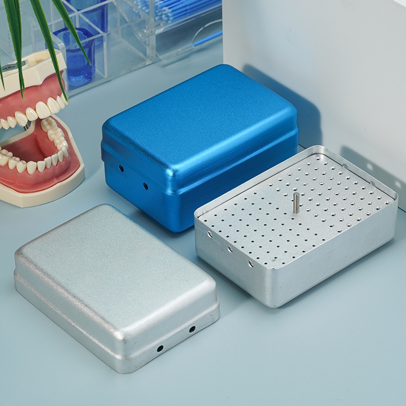 120 Holes Autoclave For Bur File Endo Disinfection Box with Aluminum ...