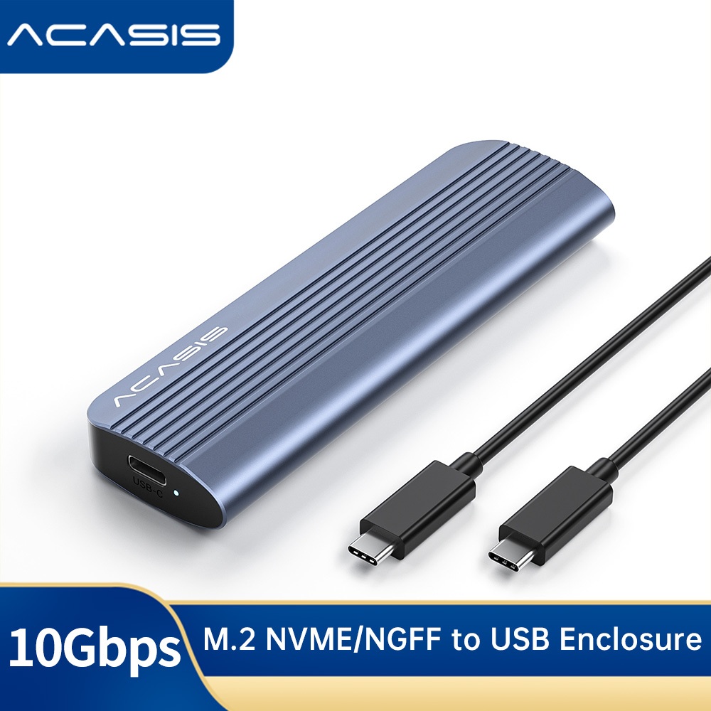ACASIS M.2 NVME/SATA To USB Adapter USB 3.1 Gen2 10 Gbps SSD Adapter ...