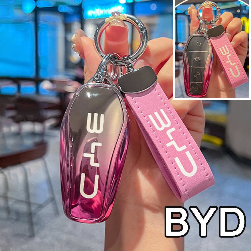 TPU car key cover byd keychain for byd key case | Shopee Malaysia