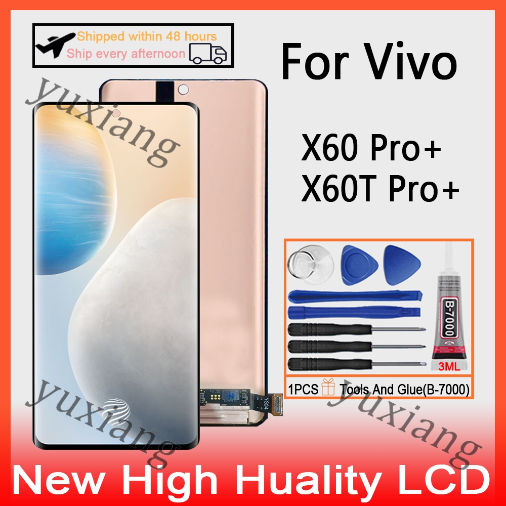 Original AMOLED Vivo X60 Pro+ X60T Pro+ X60 Pro Plus X60T Pro Plus LCD ...