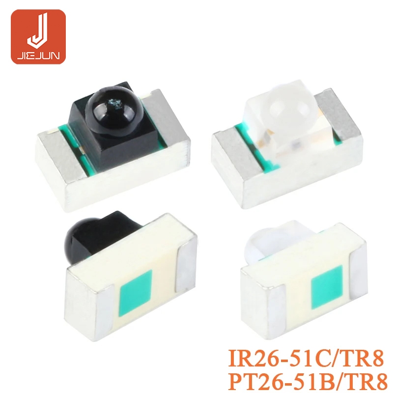 20pcs PT26-51B/TR8 IR26-51C/L110TR8 SMD 1206 940nm IR Receiving Head Receiver Tube Infrared ...