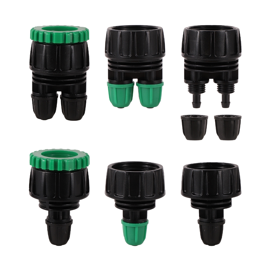 3/4" Female Thread Shunt Adapter 1/4" Hose Pipe 1-Way 2-Way Locked ...