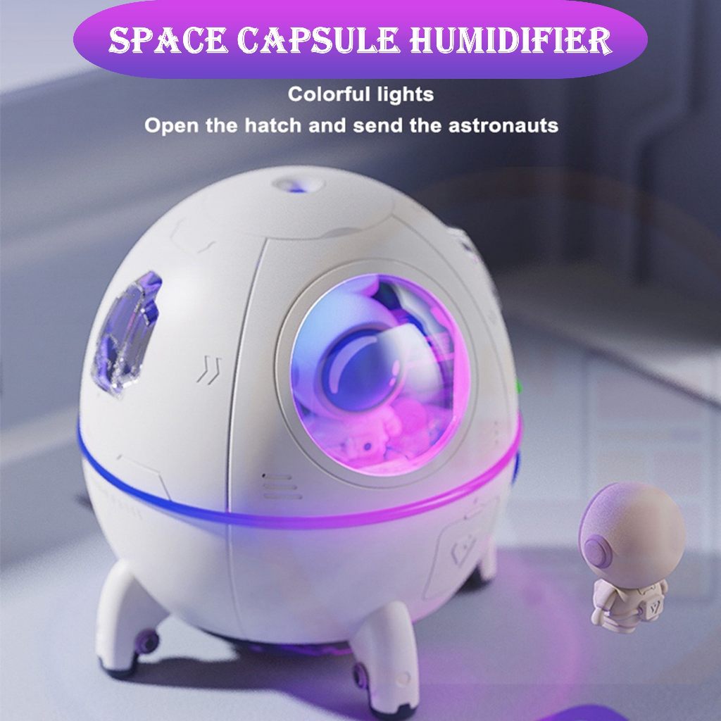 New Astronaut Air Humidifier 220ml Electric Ultrasonic Aroma Essential ...