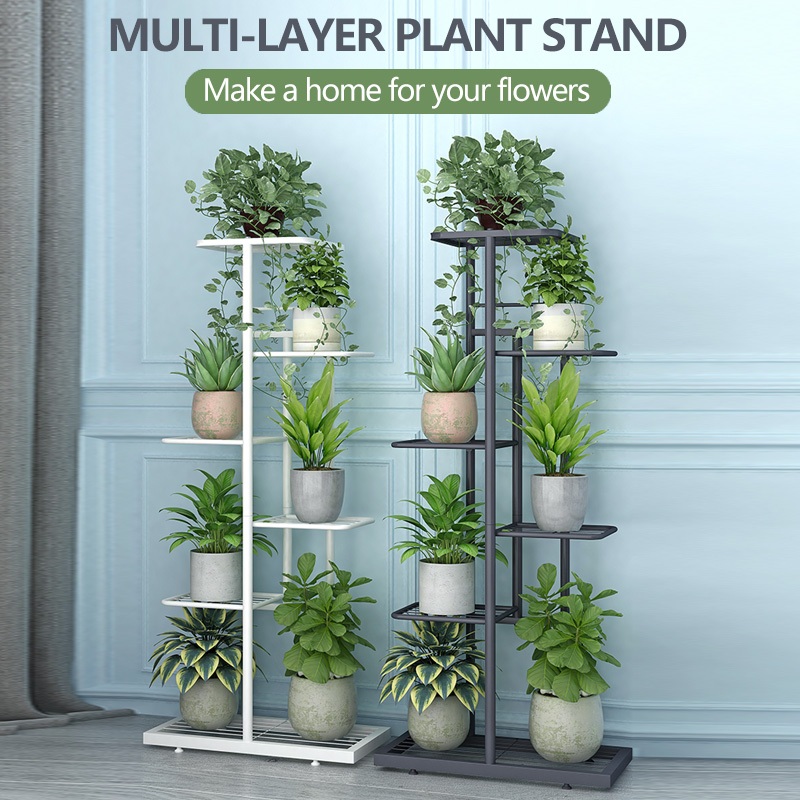 Iron Flower Pot Rack Indoor Outdoor 花架装饰 | Shopee Malaysia