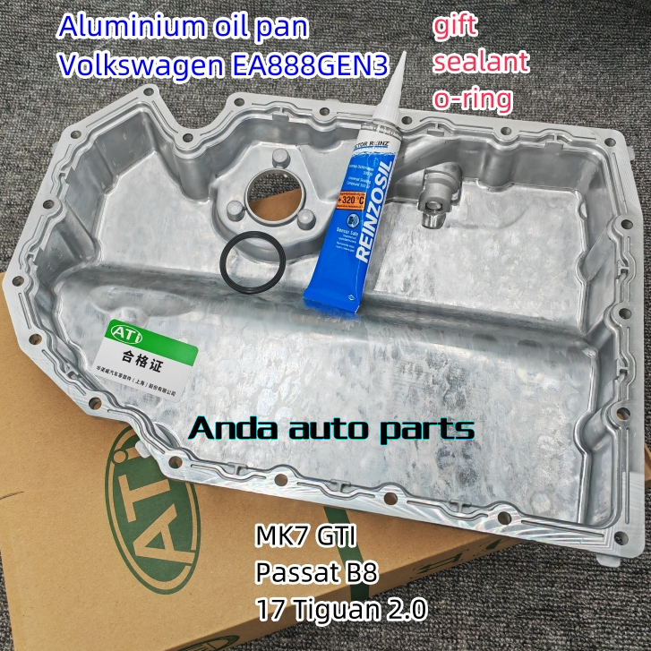 06k103600R Volkswagen Engine Pan (Aluminum Alloy) Volkswagen Oil Pan ...