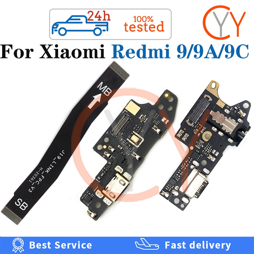 with IC For Xiaomi Redmi 9A 9C USB Charging Port Dock Board Charger ...