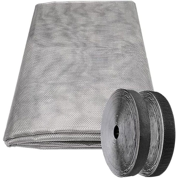 Adjustable Window Screen, 40 * 40 Inch DIY Cutting and Flame Retardant ...