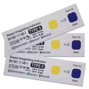 Level 5 Steam Sterilization Chemical Test Indicator Card for Monitoring ...