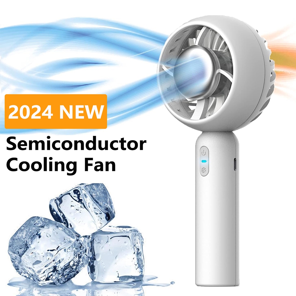 Air Conditioner Fan,Mini Handheld Fan Portable Ice Cooling Hockey ...