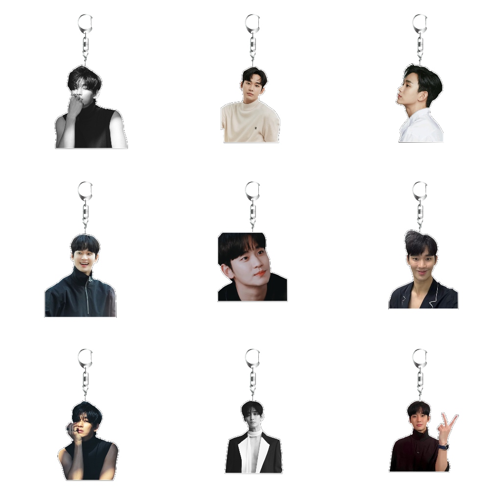 Kim Soo Hyun Queen of Tears acrylic keychain backpack pendant gift ...
