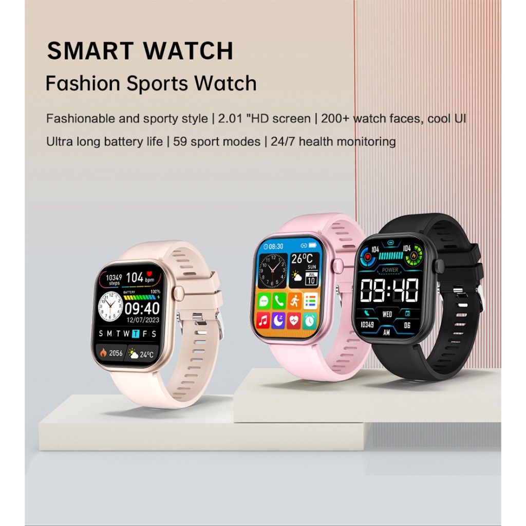 Hot selling G20 smartwatch wristband 2.01 large screen sports Bluetooth ...