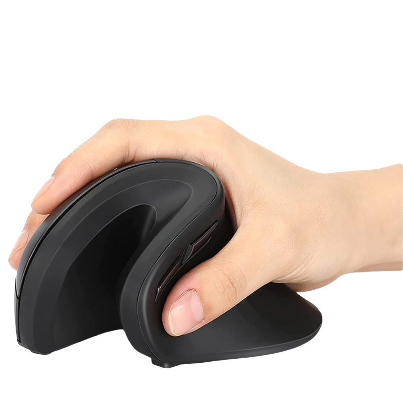 Bluetooth Ergonomic Mouse, 2.4G Silent Vertical Wireless Mouse, Dual ...
