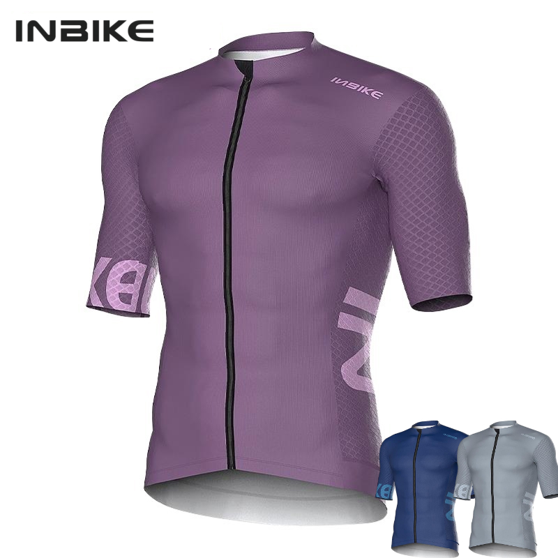 INBIKE Men's Cycling Short Sleeve Jersey Sportswear Clothing MTB Riding Mountain Road Bike for ...