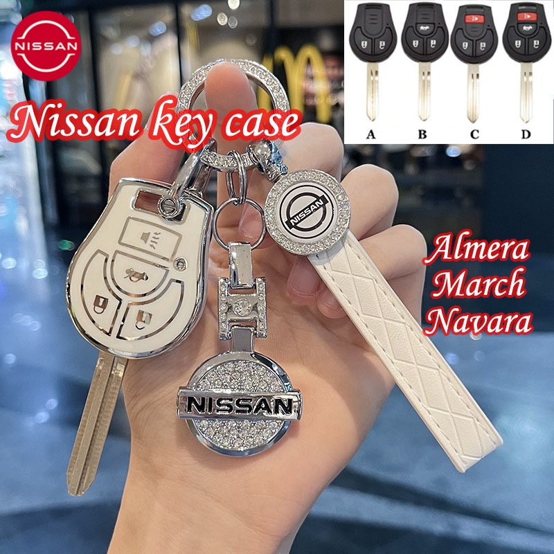 Nissan key case 2/3/4buttons for Nissan March/Navara/Almera Key case ...