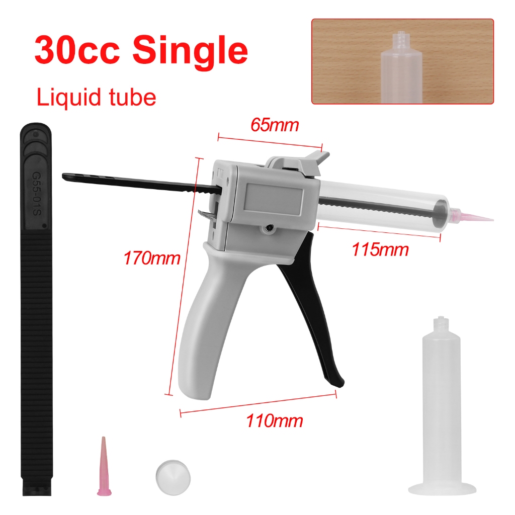 30CC/50CC Glue Gun Universal 50CC 30CC Syringe Manual glue tool glue ...