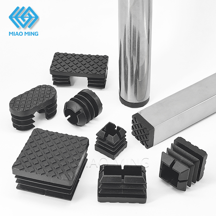 Non-slip Furniture leg plastics rubber pad feet cap table chair foot ...