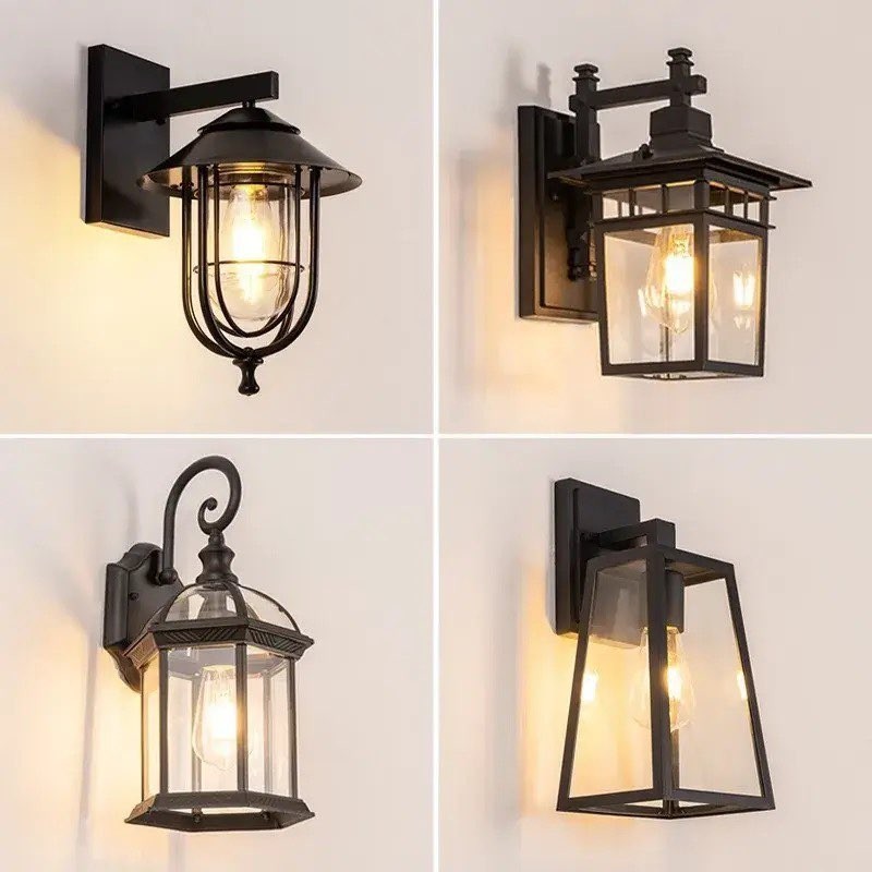 Outdoor Waterproof LED Wall Light Lampu Dinding Kalis Air Lampu Luar ...