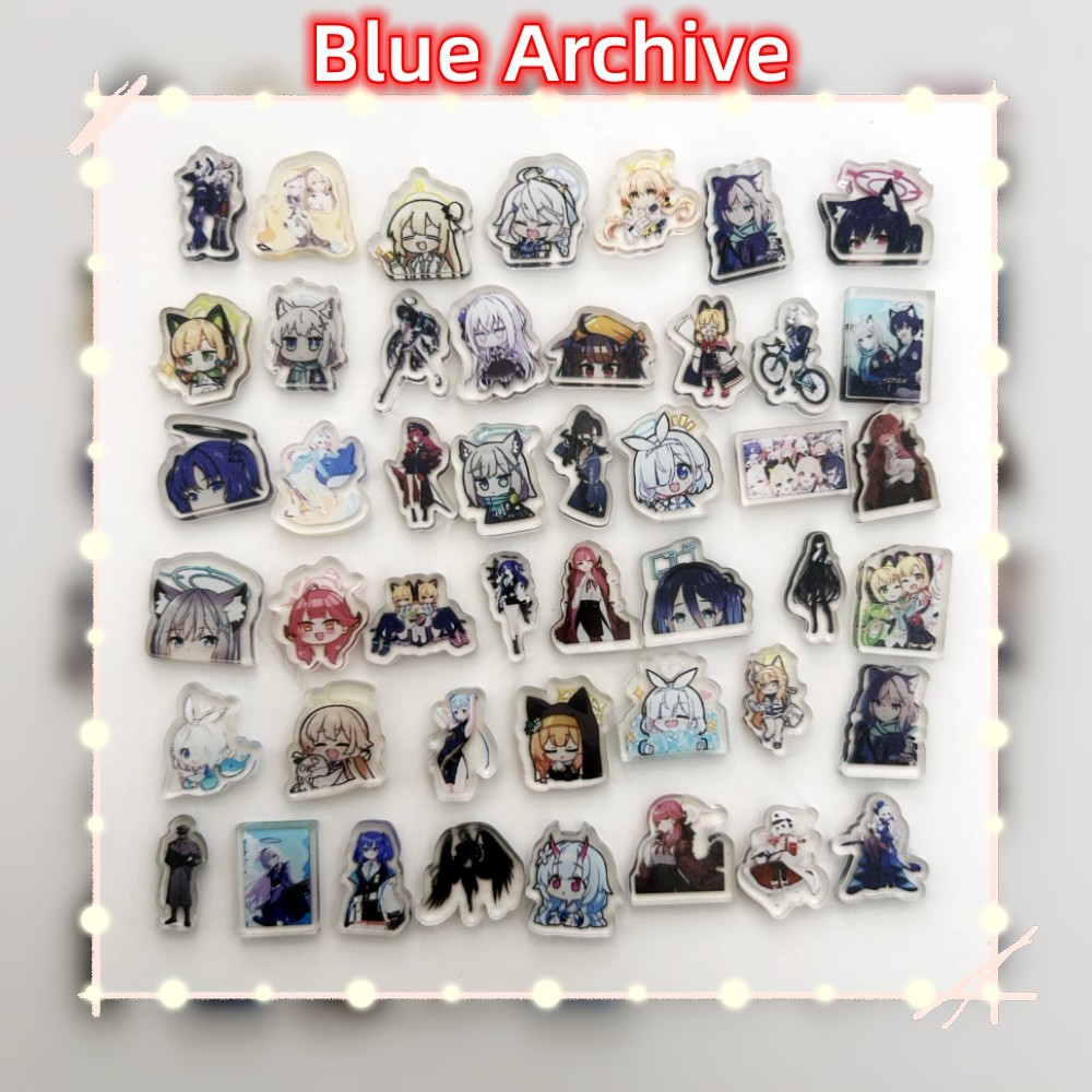 [GUYN] Blue Archive 2cm (10pcs) Sunaokami Shiroko Acrylic Sheet DIY ...