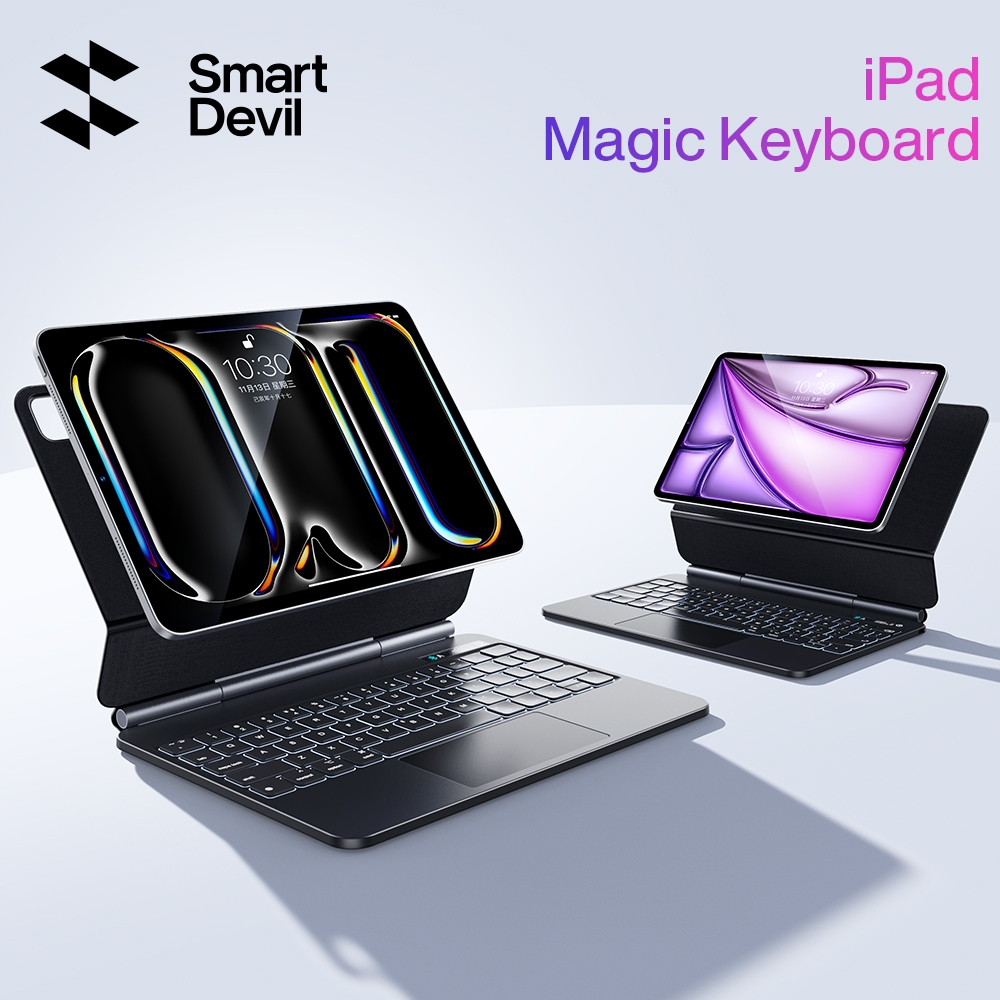 SmartDevil Touch Keyboard Case For iPad 2019/2020/2021/2022/iPad Pro 11inch Bluetooth Keyboard ...