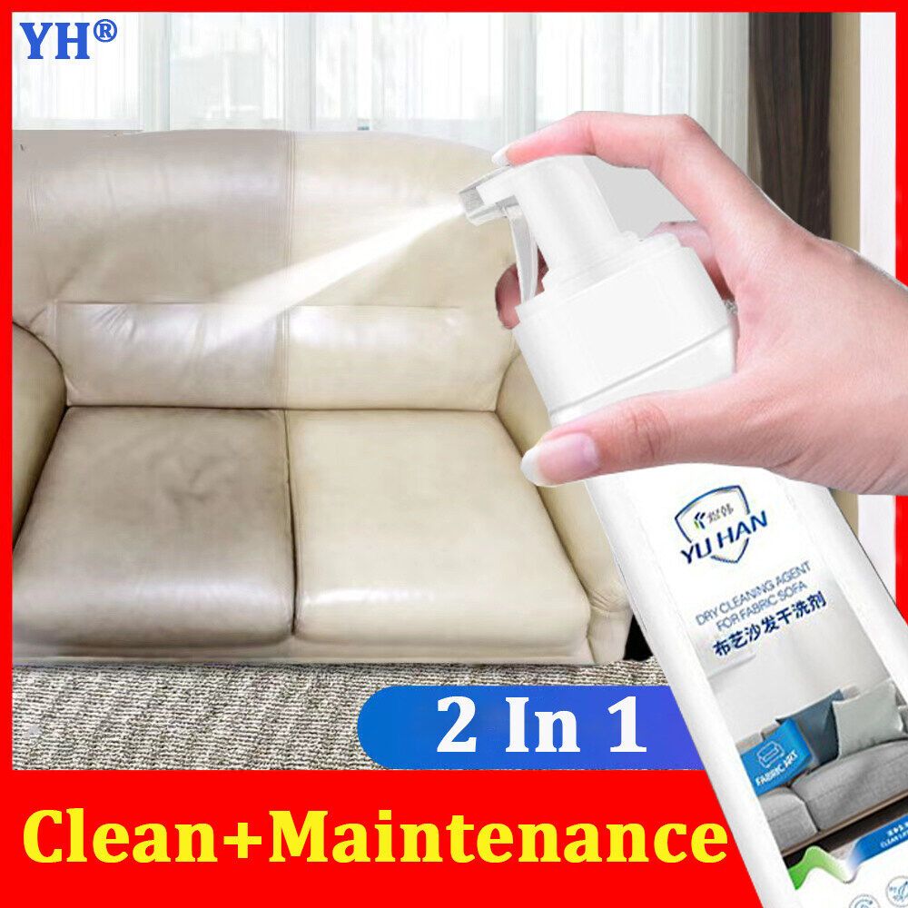 【Quick dry, no need to wash】clean the sofa dry cleaning spray fabric sofa cleaner Sofa spray ...