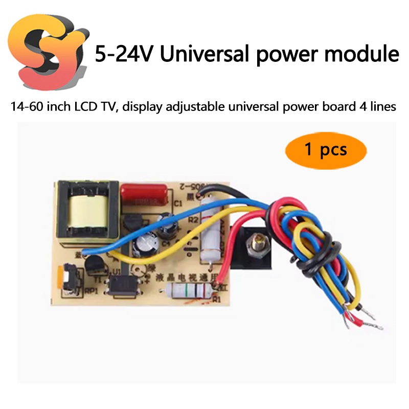 1pcs 5-24V Universal Power Module LCD TV/Display/Set Top Box/DVD Repair ...