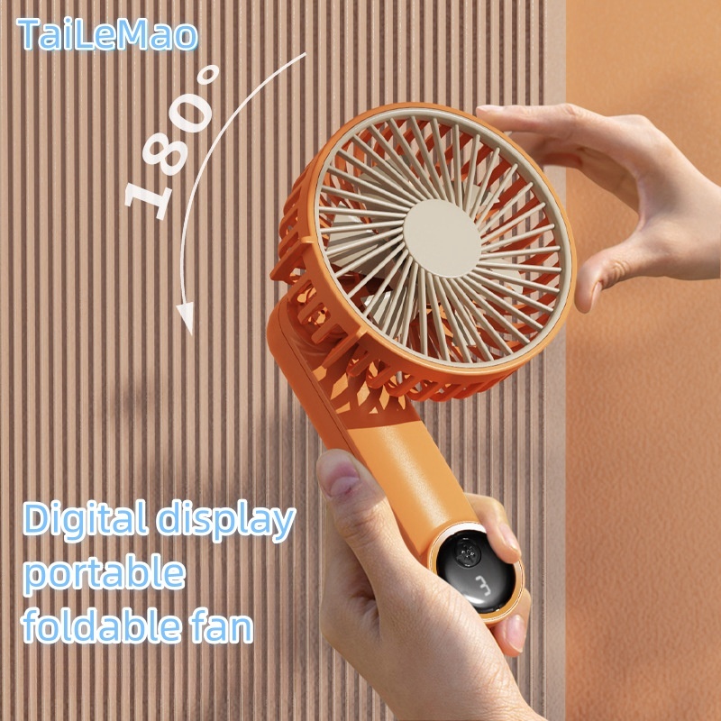 Kipas Mini Fan Rechargeable Handheld Fan Potable Air Conditioner ...