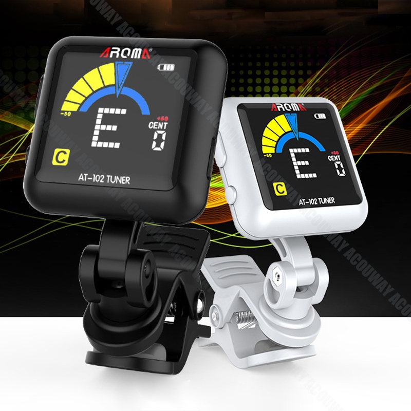 Rechargeable Guitar Tuner with Built-in Battery USB Cable | Shopee Malaysia