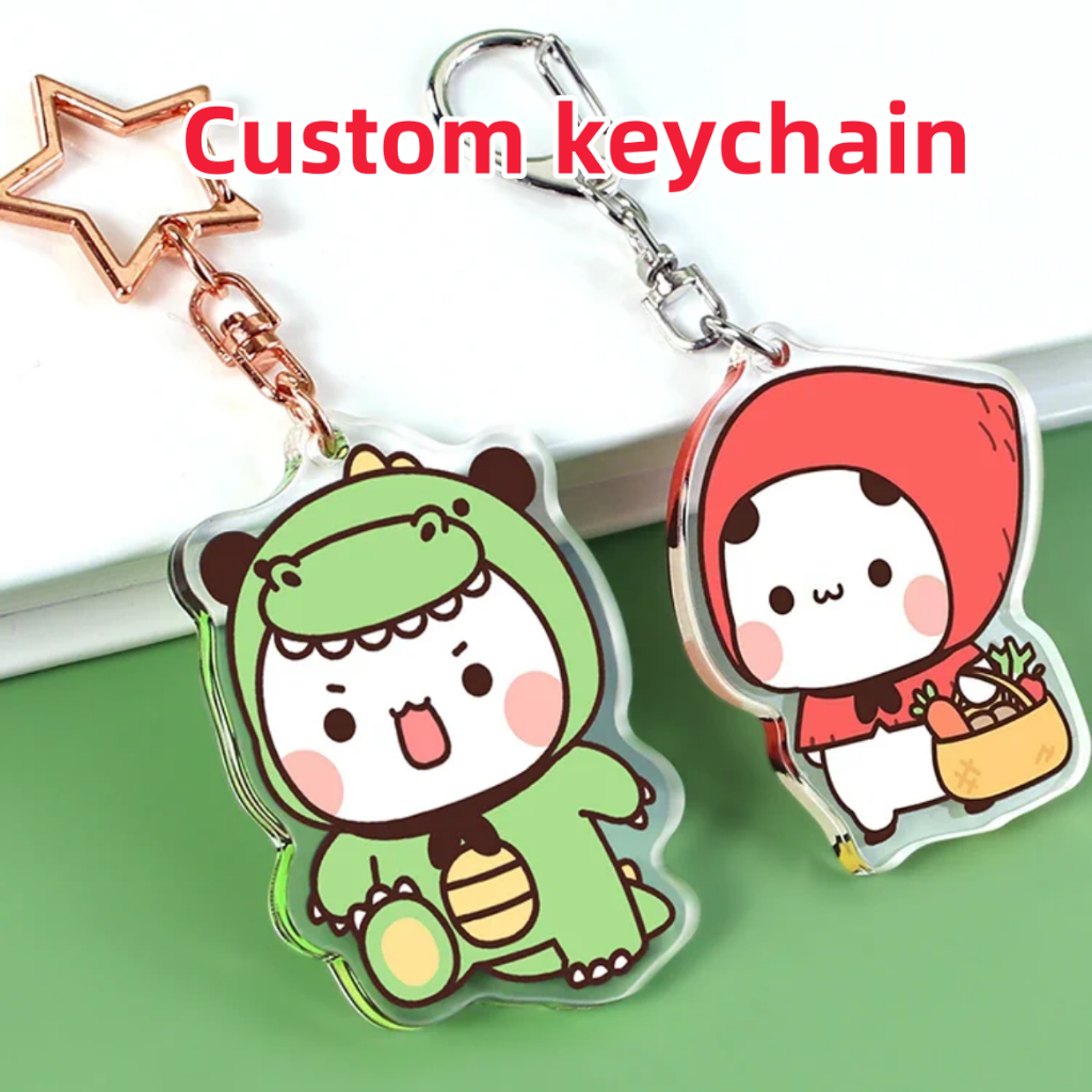 【Custom】Acrylic keychain custom, keyring customization, photo ...