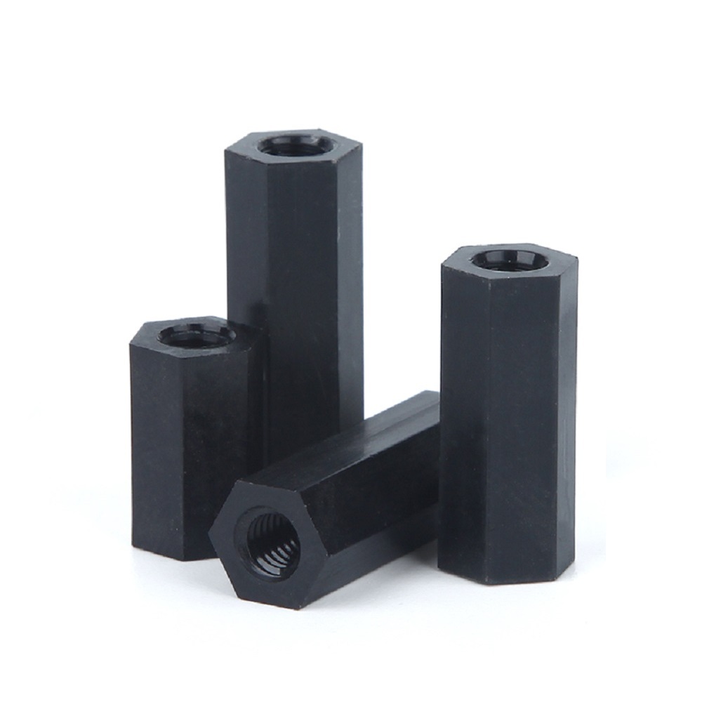 Black Nylon Spacer M3 M4 Insulated Adiabatic Nylon Standoff PCB Spacer ...