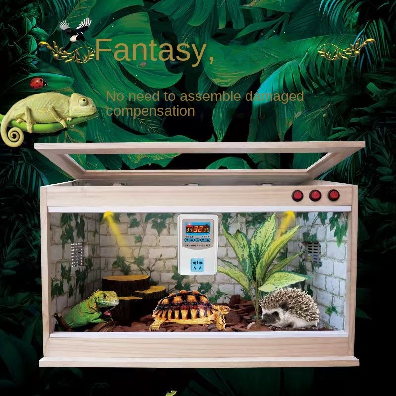 Hedgehog Horned Frog Climbing Pet Box Bird Maned Lion Breeding Box ...