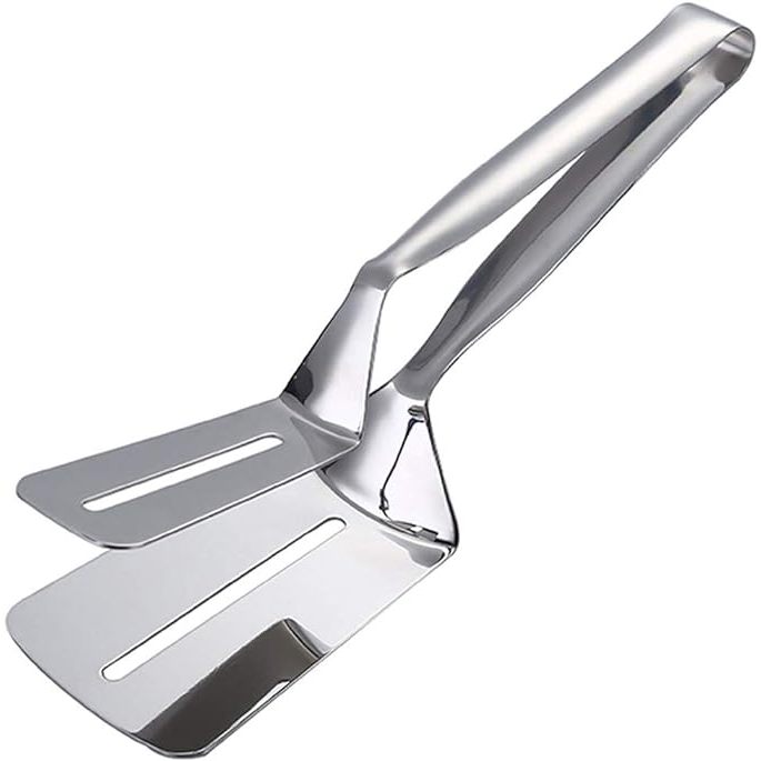 304 Kitchens Tongs 10 Inch Premium Stainless Steel Multipurpose Gripper ...