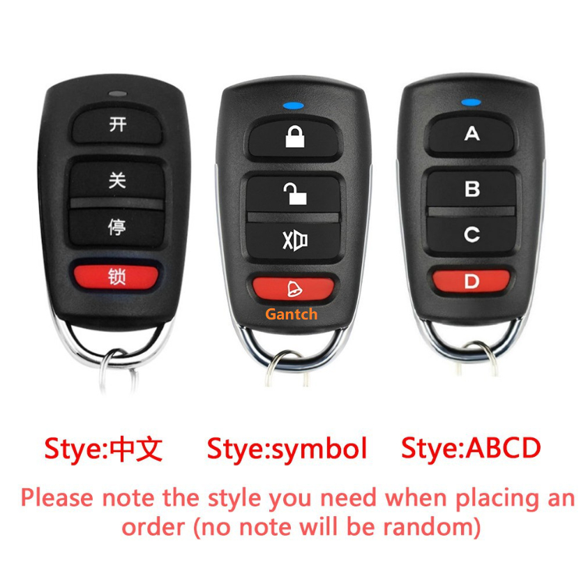 Clone and copy remote control key copying machine 433mhz 315MHz garage ...