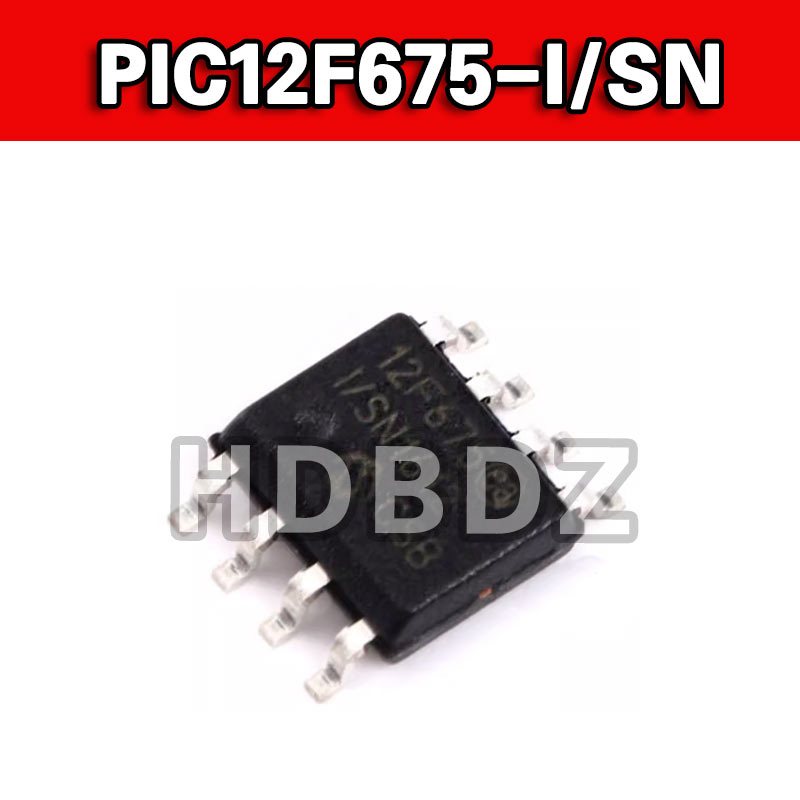 Pic12f675-i/sn 12F675 SOP8 PIC IC SMD 8BIT Flash Microcontroller Chip | Shopee Malaysia