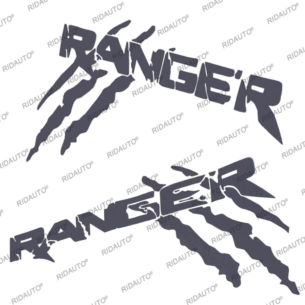 Car Body Side Sticker For Ford Ranger Raptor XLT XL Lariat T6 T9 Trim ...