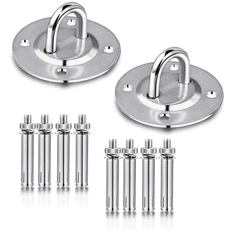 Ceiling Mount Cast Stainless Steel Hanger Wall Anchor Hanging Plate ...