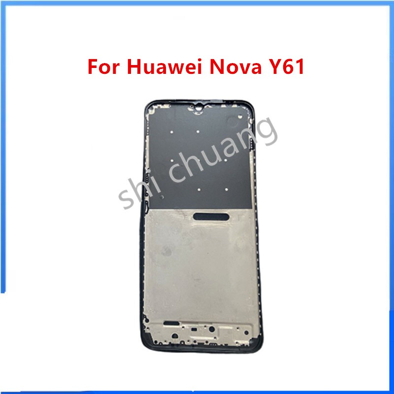 Original For Huawei Nova Y61 Front Frame Middle Housing Bezel Chassis ...