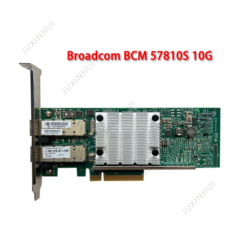 Broadcom BCM 57810S 10G dual-port 10G fiber optic network card ...