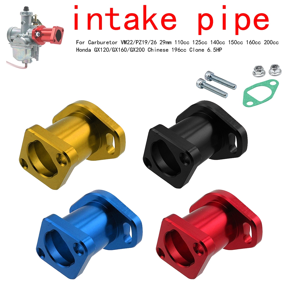 CNC intake pipe Racing ex5 / WAVE125 / DREAM WAVE125 VM22/PZ19/26 29mm 110cc 125cc 140cc 150cc ...