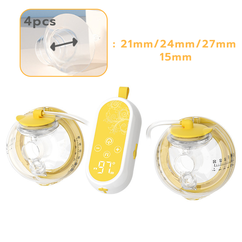 【Lemonu Baby】Electric Hands Free Breast Pump Wearable Breast Pump ...