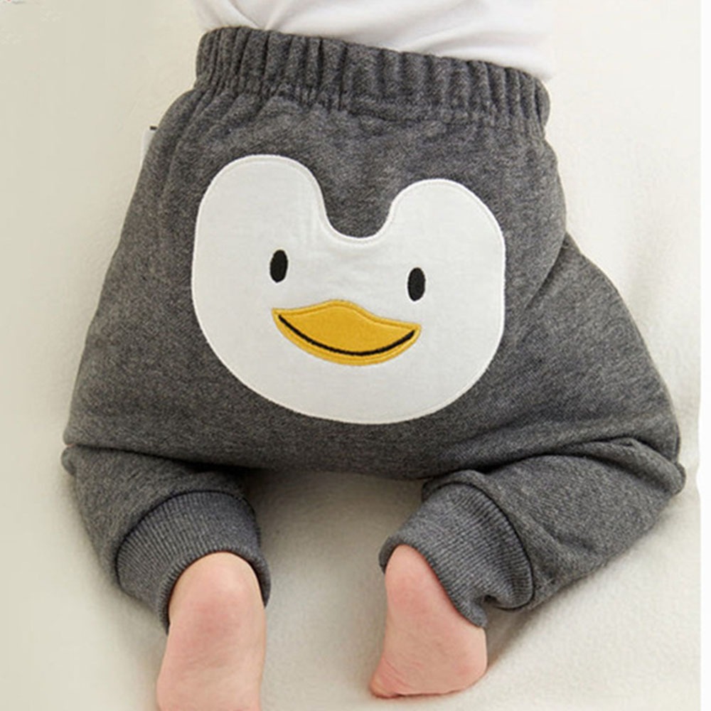 Newborn Cotton Pants Baby Pants For Infant Boys Girls Cute Penguin Pant ...
