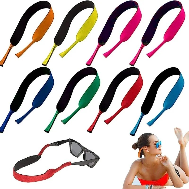 1 Pc Floating Chain Glasses Straps Lanyard / Men&Women Soft Neoprene ...