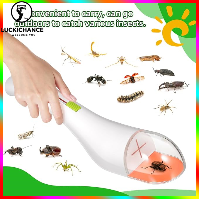 Insect Trap for Kids, Quick Release Insect Collection Tool for Spiders ...